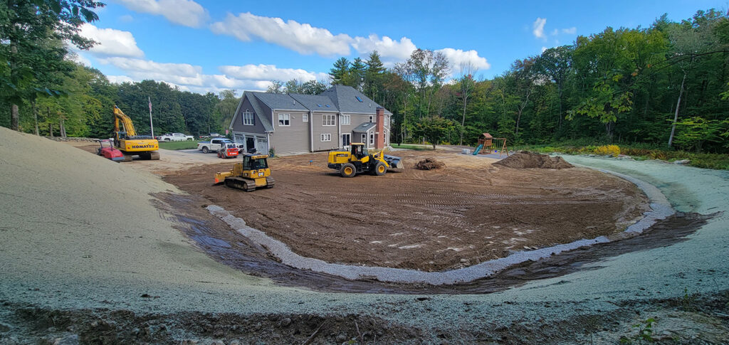 Residential Yard Expansion Services - New Era Excavation | New England