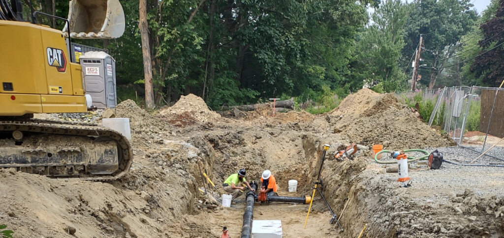 Drainage Improvement - New Era Excavation | New England